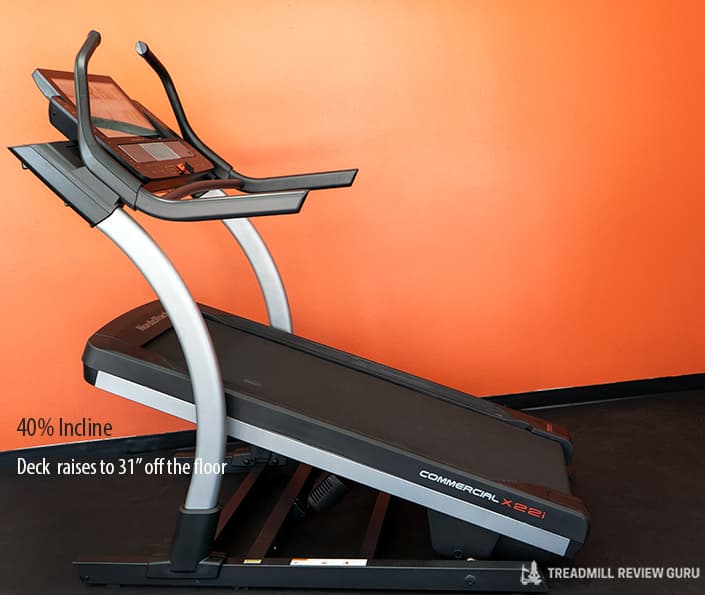 NordicTrack Commercial x22i Incline Trainer Treadmill Detailed Review ...